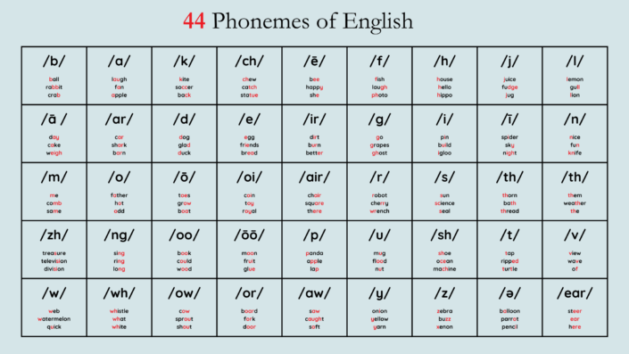 The Building Blocks of Reading: Mastering the 44 English Phonemes ...